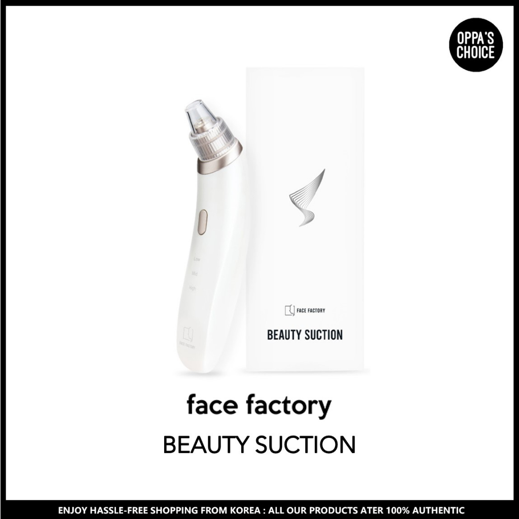 [แท้/พร้อมส่ง] FACE FACTORY BEAUTY SUCTION | Shopee Thailand