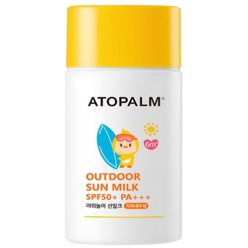[atopalm] โลชั่นกันแดดเด็ก สูตรน้ํานม ขนาด 55 กรัม / ATOPALM Outdoor ...