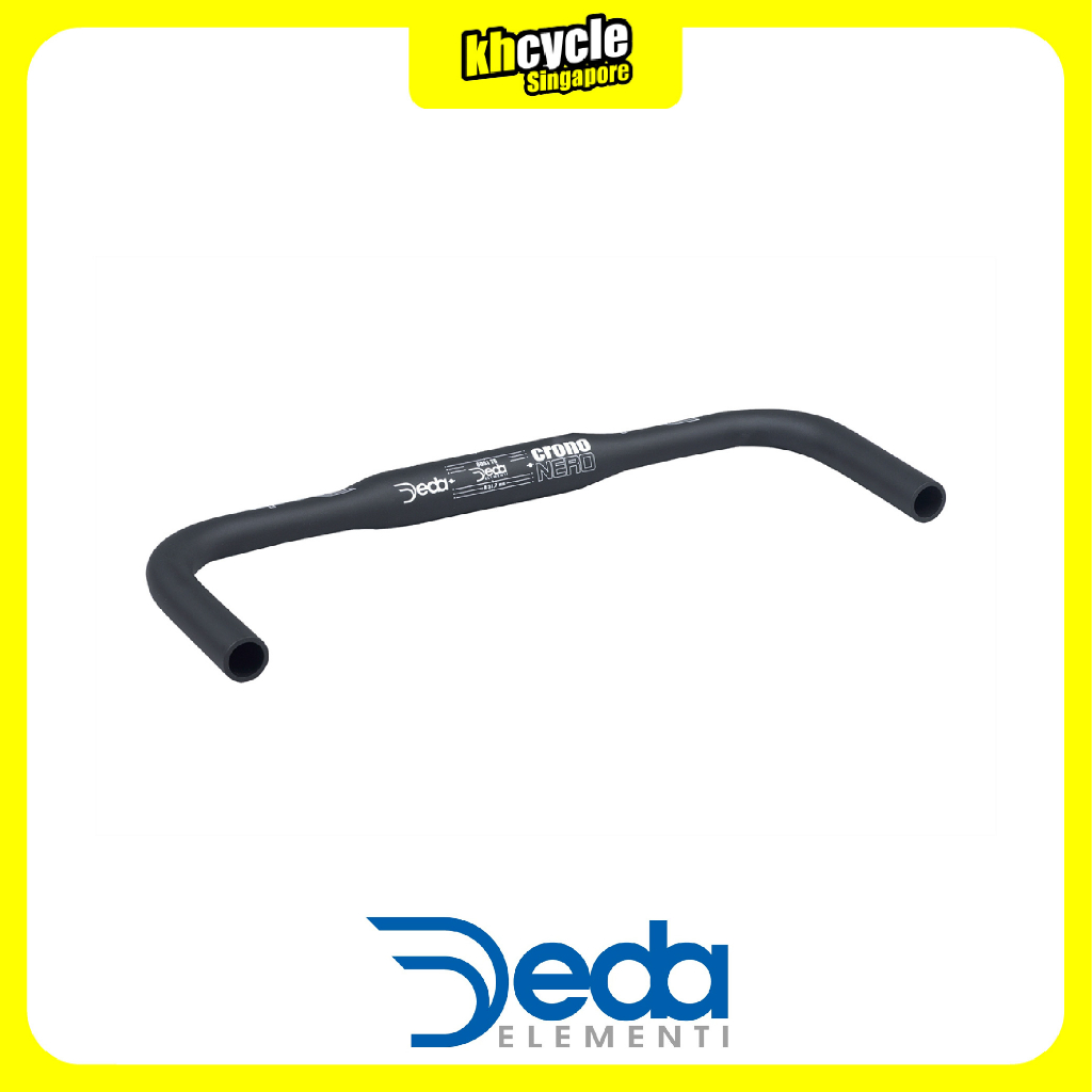 Deda Elementi Crononero Team Aero Bar Base Bar สีดํา 42cm E-E | Shopee ...