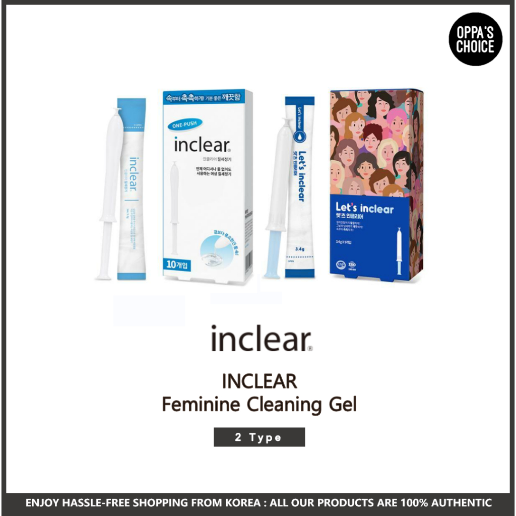 Inclear Feminine Cleaning Gel (2 types) | Shopee Thailand