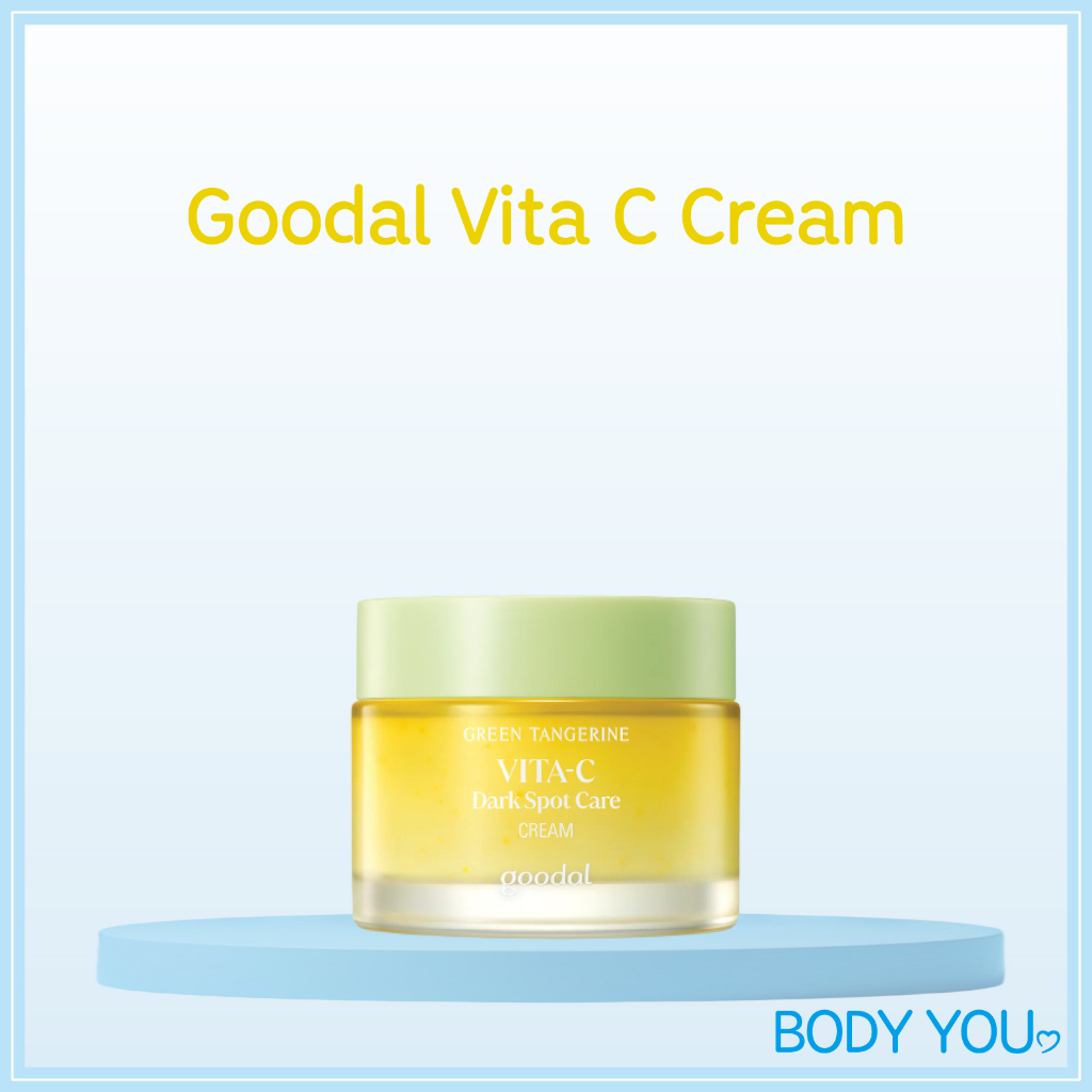 [GOODAL] Green Tangerine Vita C Dark Spot Care Cream 75 มล. *GOODAL ...