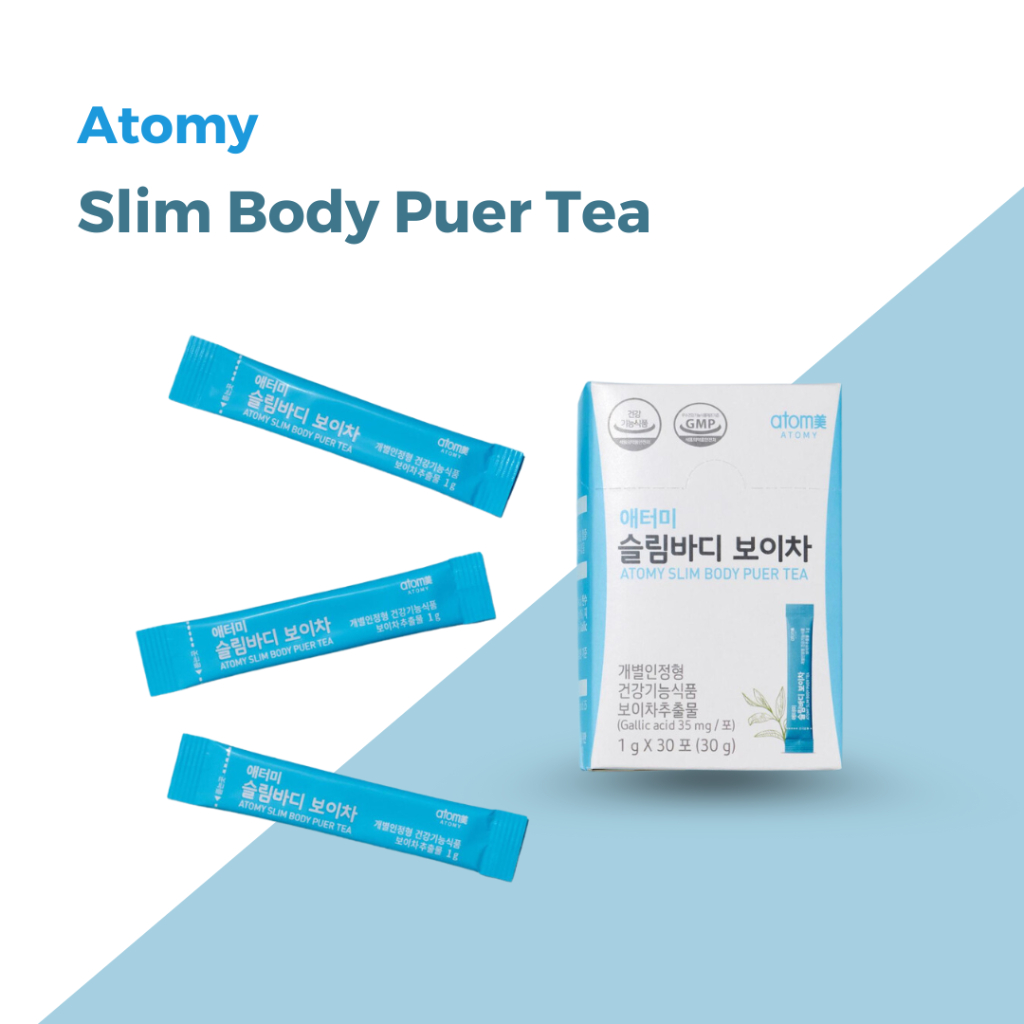 Atomy Slim Body Puer ชาผอม 1 กรัม x 30 ซอง | Shopee Thailand