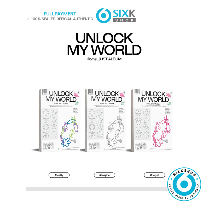 fromis_9 - 1st Album UNLOCK MY WORLD | Shopee Thailand