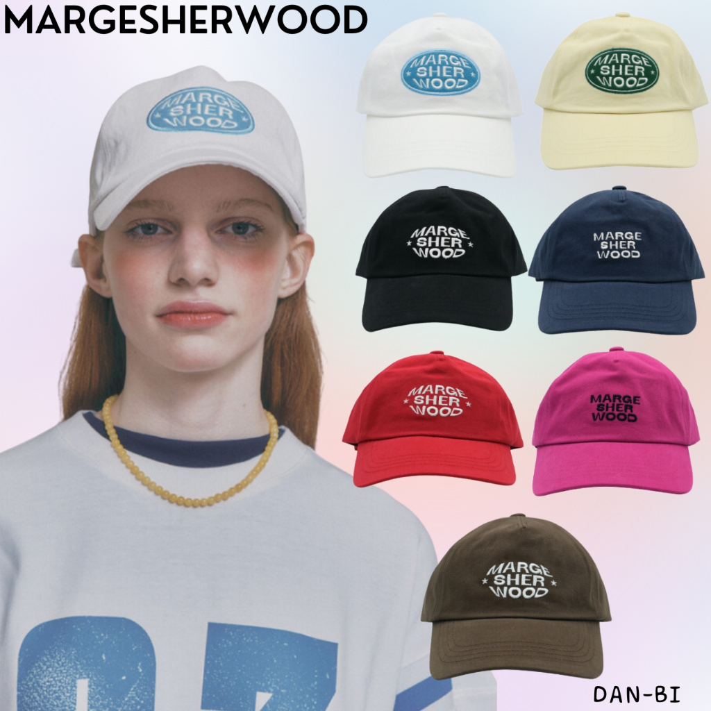 [MARGESHERWOOD] โลโก้ PATCH BALLCAP / 7 สี / ฟรีไซซ์ / ของแท้ 100% / สินค้าเกาหลี | Shopee Thailand