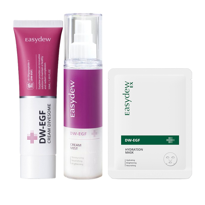Daewoong Pharmaceutical Easydew DW-EGF ครีมไดว์โซม ละอองครีม พอกหน้า ...