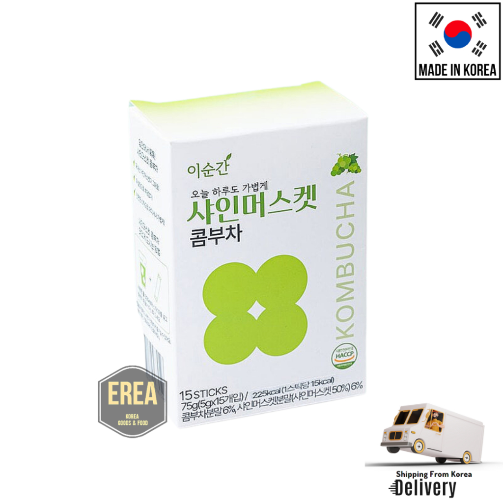 เกาหลี Sugar Free Shine Muscat Kombucha 15 แท่ง | Shopee Thailand