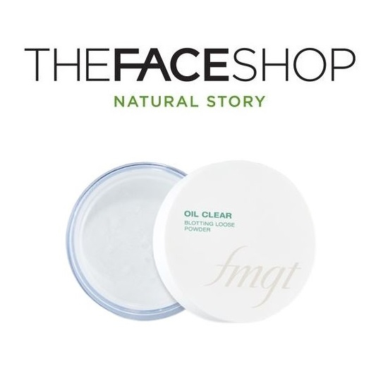 [THE FACE SHOP] fmgt Oil Clear Blotting Loose Powder 7g fmgt แป้งฝุ่น ...