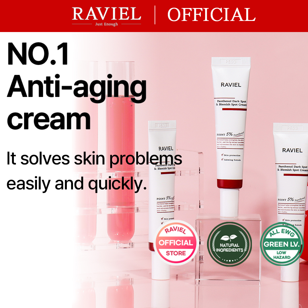 [RAVIEL] Panthenol Dark Spot & Blemish Spot Treatment Cream / Whitening ...