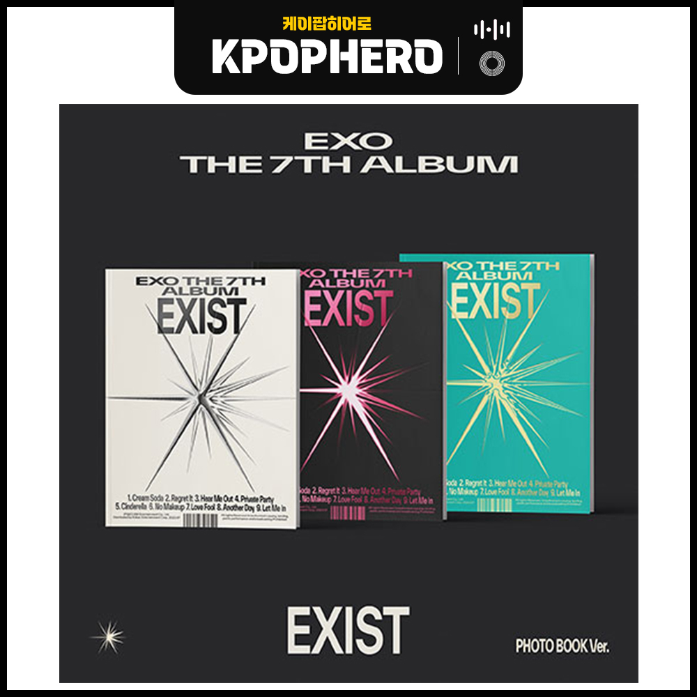 EXO - 7TH ALBUM [EXIST] PHOTOBOOK Ver. | Shopee Thailand