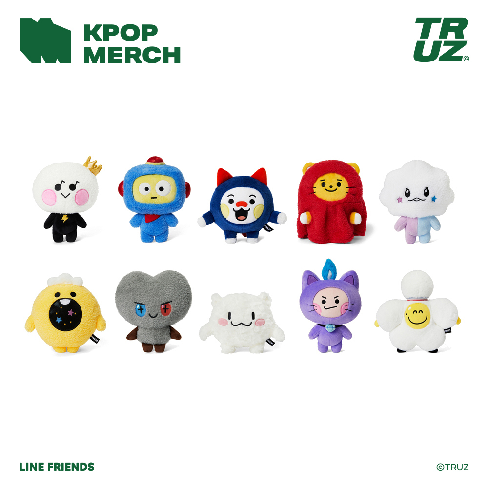 LINE FRIENDS TREASURE TRUZ STANDING DOLL | Shopee Thailand