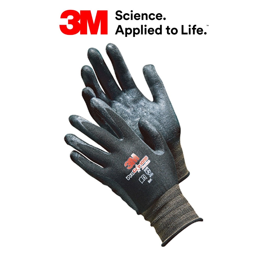 [3M] Pro Grip Gloves / 3 Types / ถุงมือนิรภัยสำหรับงานที่มีความแข็งแรง ...