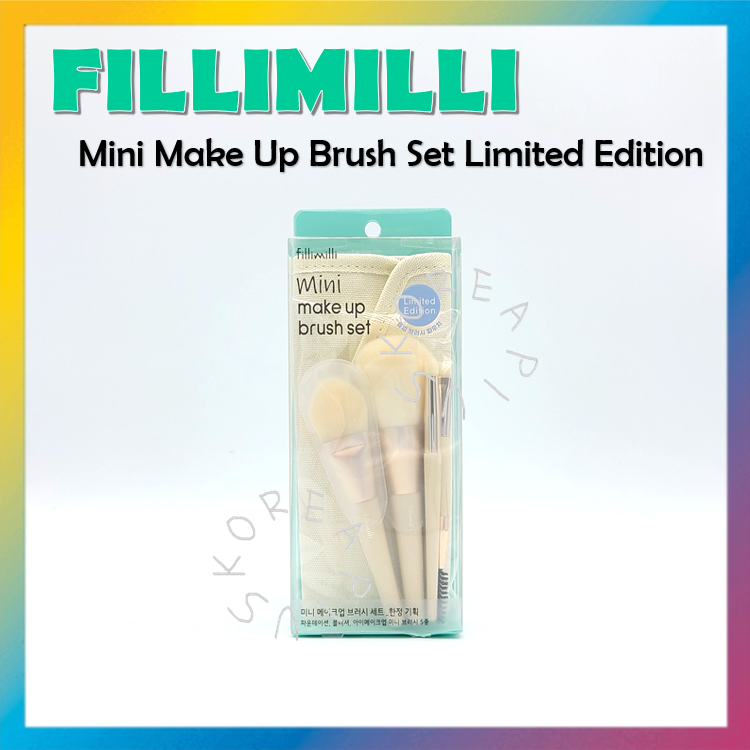 [FILLIMILLI] ชุดแปรงแต่งหน้า ขนาดเล็ก รุ่นลิมิเต็ด | Shopee Thailand