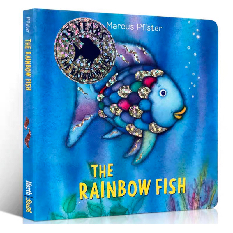 The Rainbow Fish (Board book)(สันหนังสือข้อบกพร่องเล็กน้อย) | Shopee ...