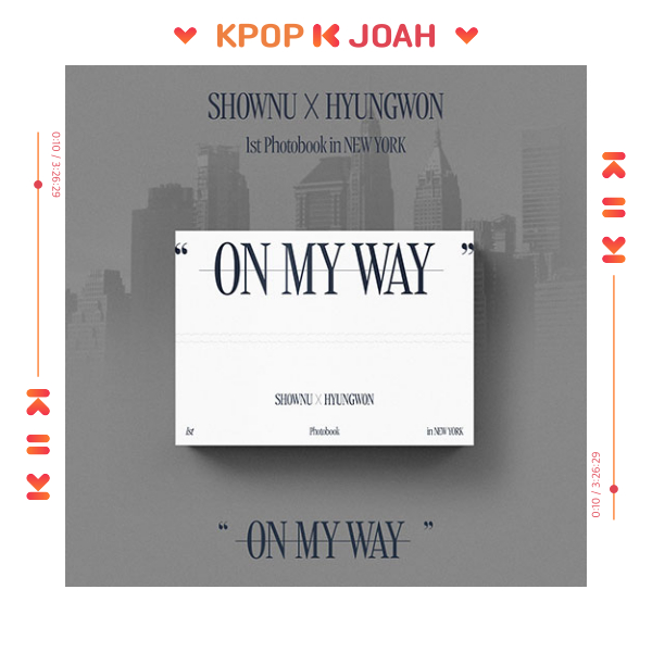 [PHOTOBOOK] SHOWNU X HYUNGWON - ON MY WAY - 1st PHOTO EXHIBITION (18th Dec.2023) | Shopee Thailand
