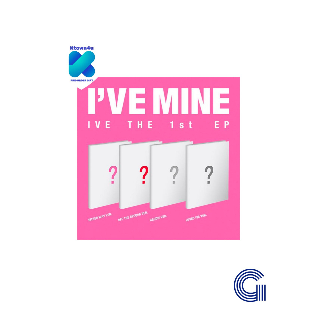 【Ktown4u Pob】 IVE - THE 1st EP [I'VE MINE] (สุ่มเวอร์ชั่น) | Shopee Thailand