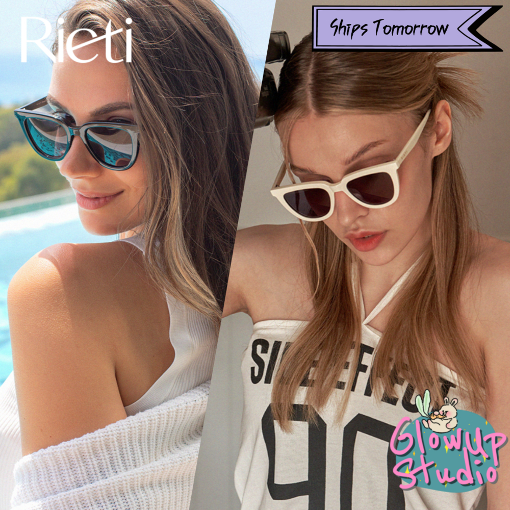 RIETI KYLIE RT 4028 UV Blocking Sleek Chic แว่นตากันแดด 2 สีฟรี Starbucks หยดกระเป๋าของขวัญ ...