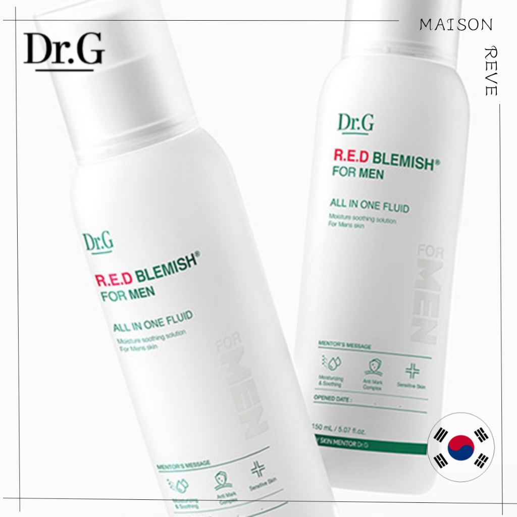 Dr.g Red Blemish For Men All-in-One Fluid 150ml | Shopee Thailand
