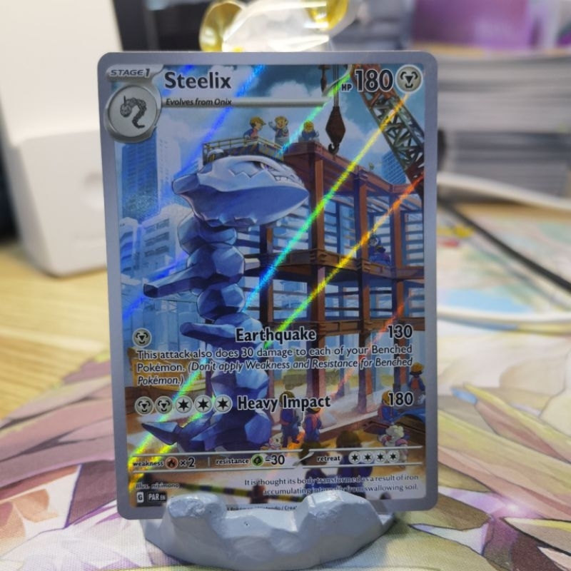 Steelix - 208/182 - ภาพประกอบ Scarlet & Violet: Paradox Rift Singles ...