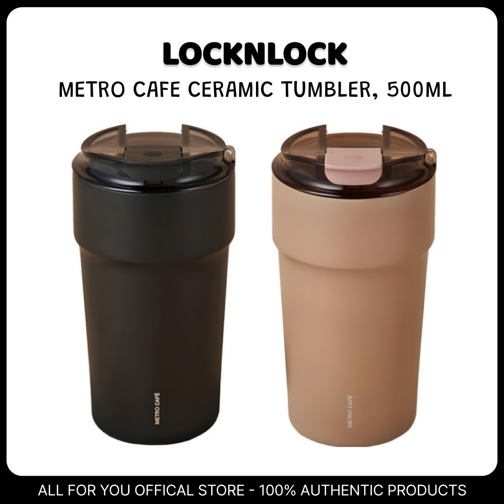 [LOCKNLOCK] แก้วน้ําเซรามิค Metro Cafe 500ml | Shopee Thailand