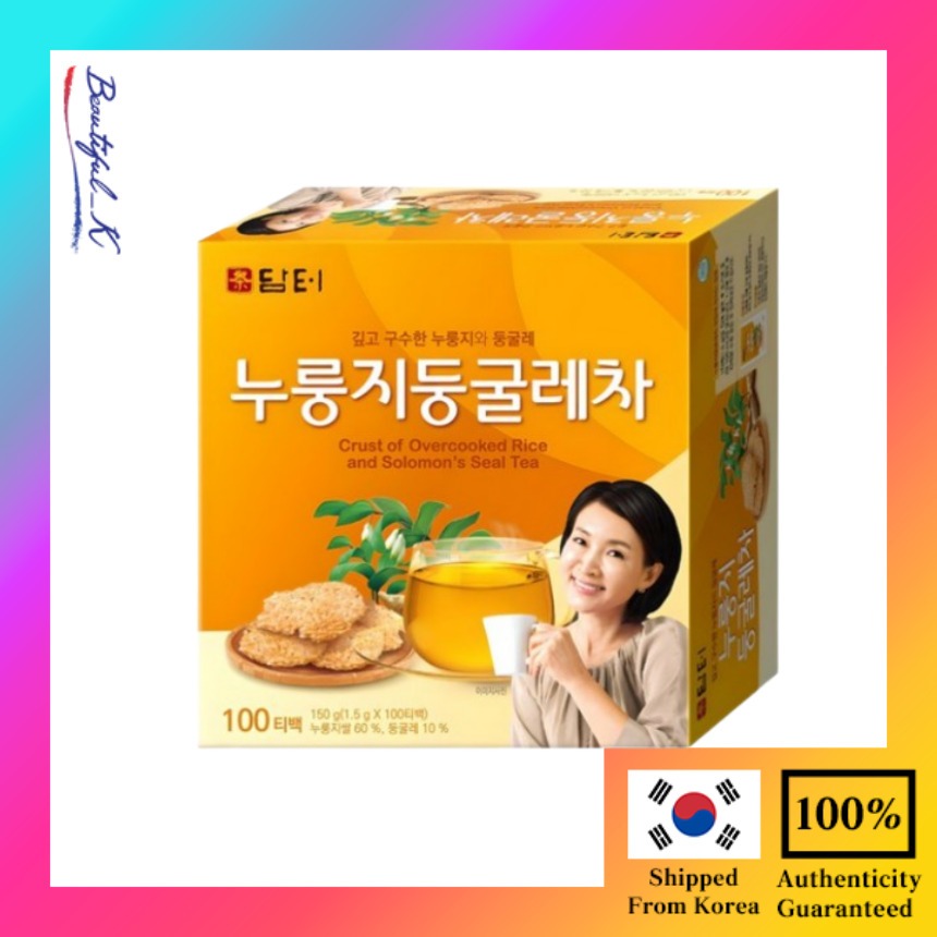 Damtuh Korean Healthy Crust of Overcooked Rice และ Solomons Seal Tea 1 ...