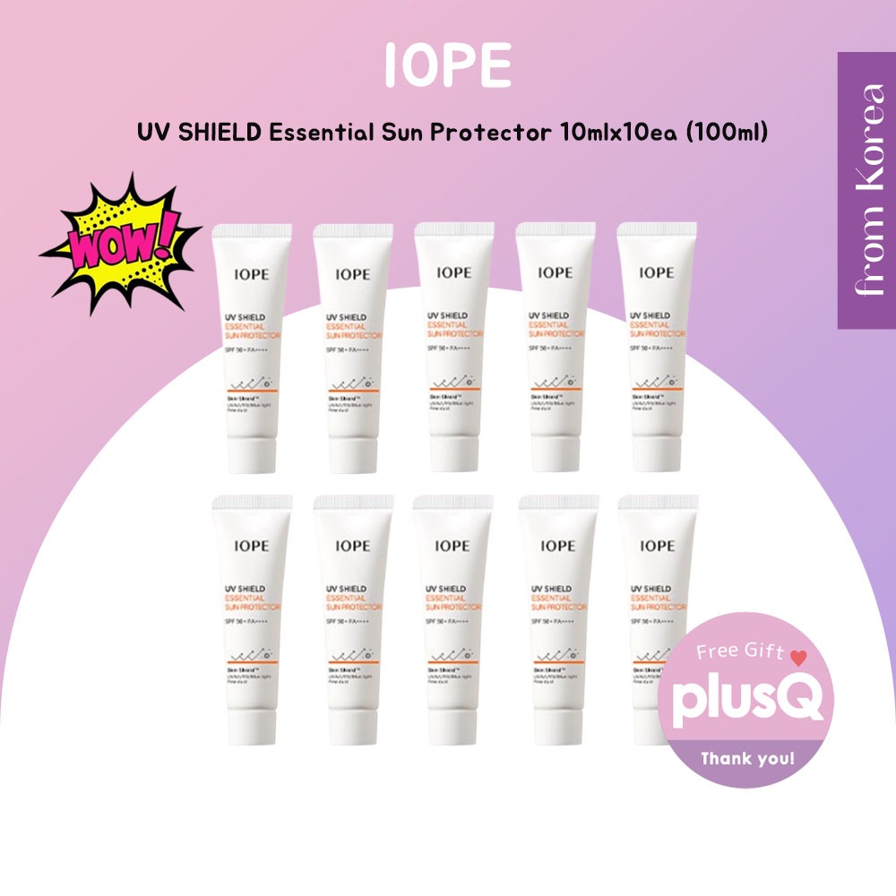 [IOPE] UV Shield Essential Sun Protector SPF 50+ PA++++ 10mlx10ea ...