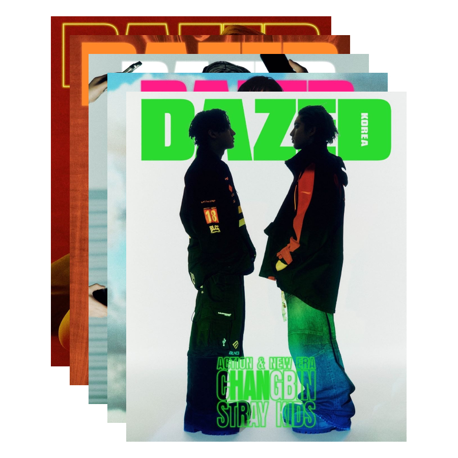 DAZED & CONFUSED Korea February 2025 Stray Kids CHANGBIN & HAN, นิตยสารเกาหลี | Shopee Thailand