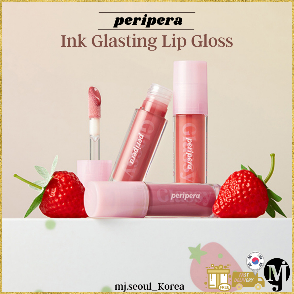 Peripera Ink Glasting Lip Gloss BiBi*peripera 15 สี | Shopee Thailand
