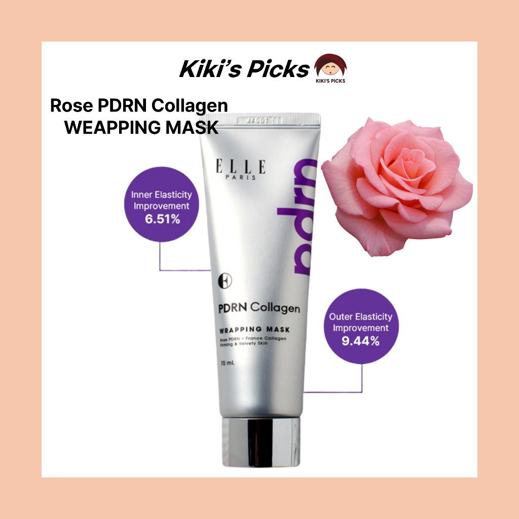 Elle PARIS PDRN Collagen Wrapping Mask 1 แพ็ค 1 ชิ้น | Shopee Thailand