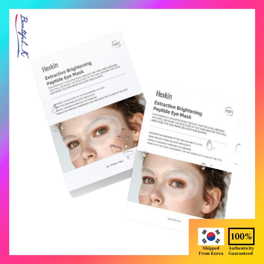 Hexkin Extractive Brightening Peptide Eye Mask 10ea _Beautiful_K ...