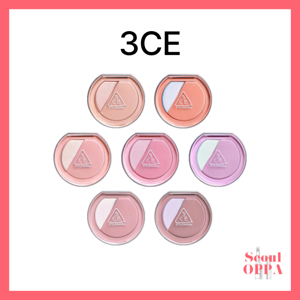 [3CE] Blush Lighter 4.3g, 4.8g บลัชออน แก้ม Lip Eye จมูก Cheek ปาก ตา ...