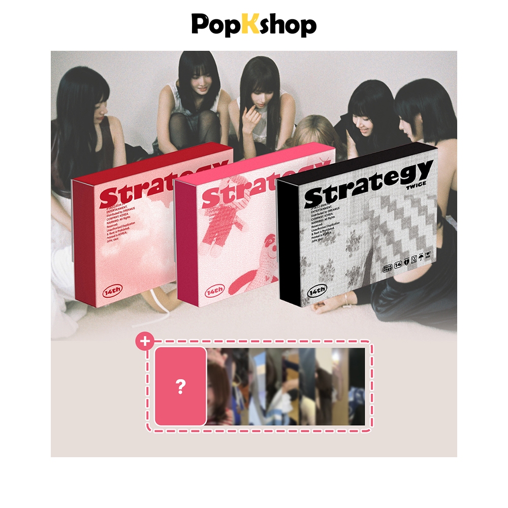 [ของแถม] TWICE 14th Mini Album [ STRATEGY ] Platform Album NEMO ver ...