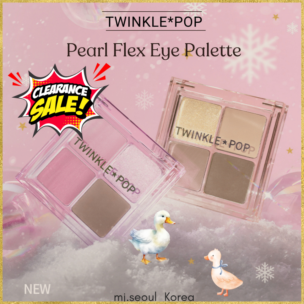 Twinkle Pop Pearl Flex Eye Palette 3 สี | Shopee Thailand