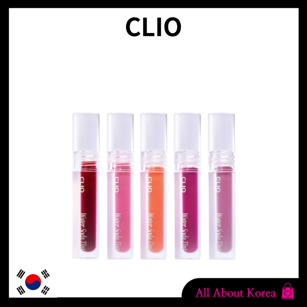 [CLIO]Water Soda Tint 5colors, วอเตอร์โซดาทินท์ 5 สี | Shopee Thailand