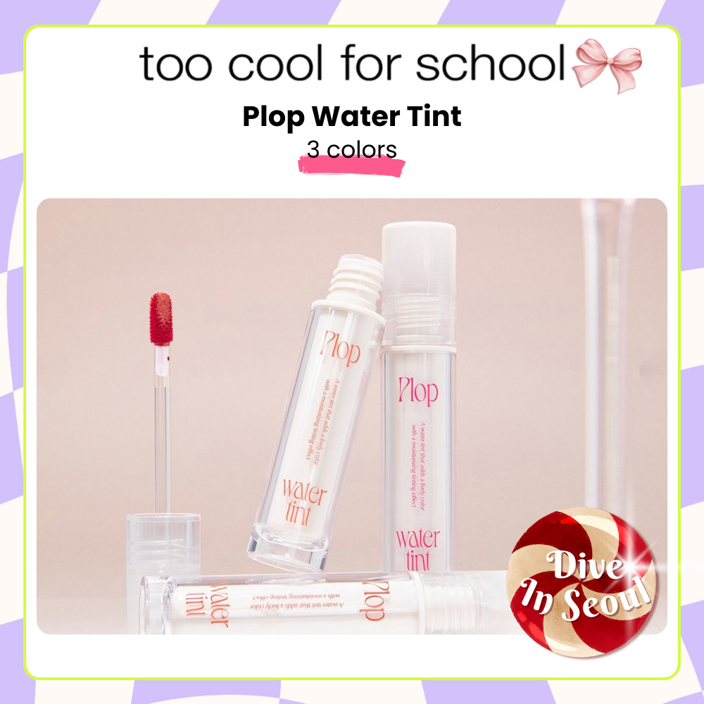 [TOO COOL FOR SCHOOL] Plop Water Tint - 3 สี / 3.2g | Shopee Thailand