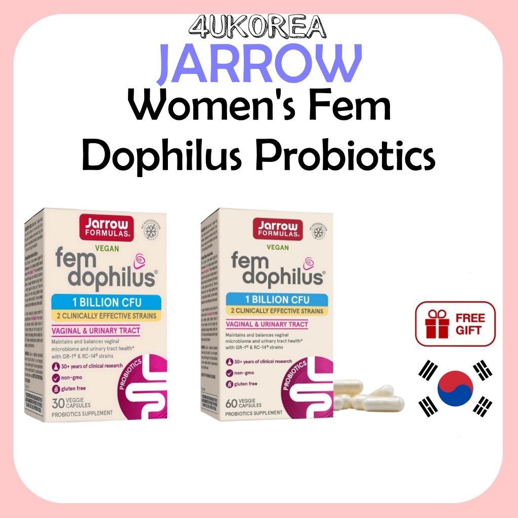 JARROW Women's Fem Dophilus Probiotics 30 Tablets or 60 Tablets / K ...