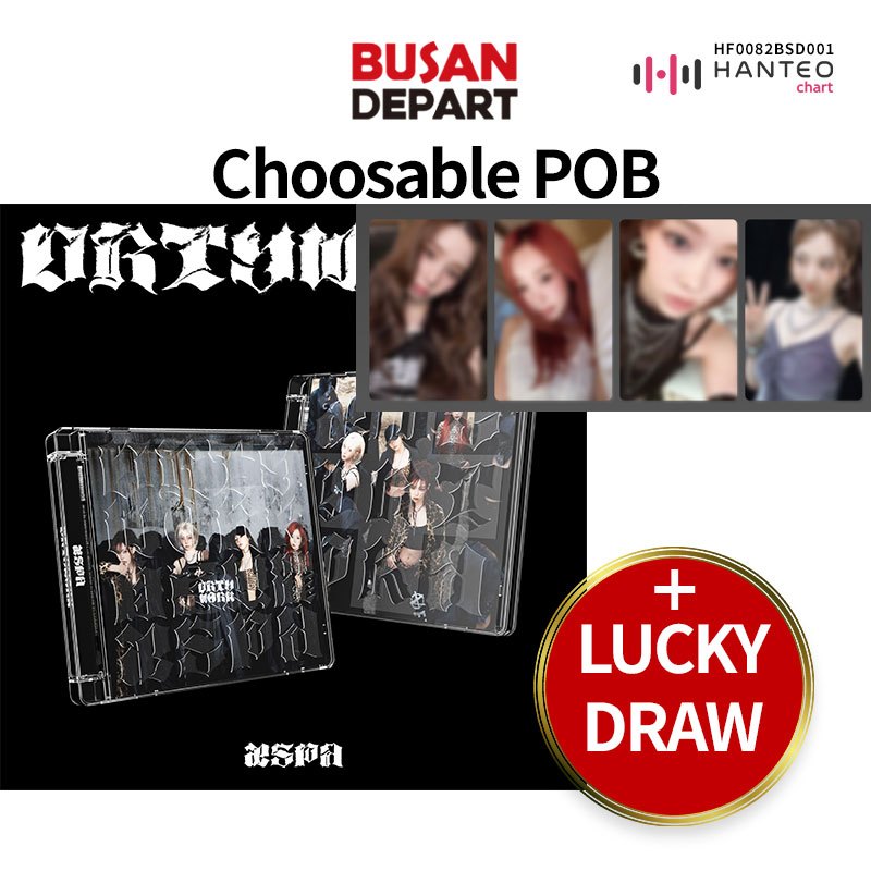 [LD - Choosable POB]aespa The 1st Single Album [Dirty Work] (Dirty Code Ver.) | Shopee Thailand