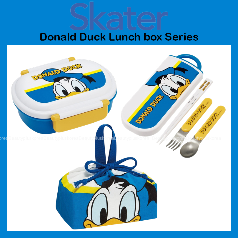 [SKATER] Donald Duck Lunch box Series (กล่องข้าว 360ml / ชุดช้อน ...