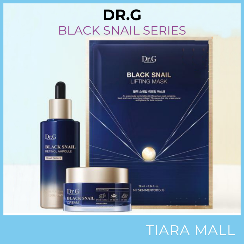 [DR.G] Black SNAIL CREAM 50ML/ RETINOL AMPOULE 50ML/ LIFTING MASK PACK ...