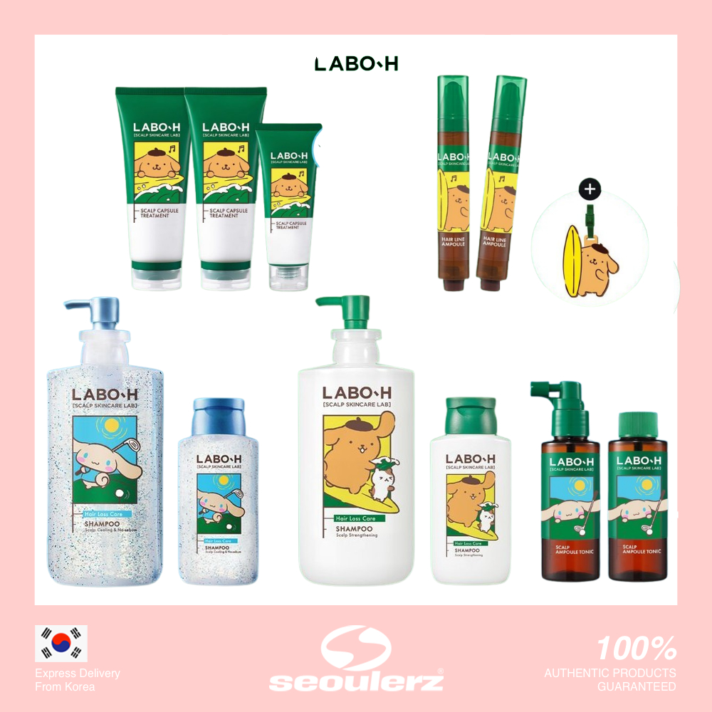 [Labo-h] Labo h Sanrio Kuromi Shampoo / My Melody Treatment / Ampoule ...
