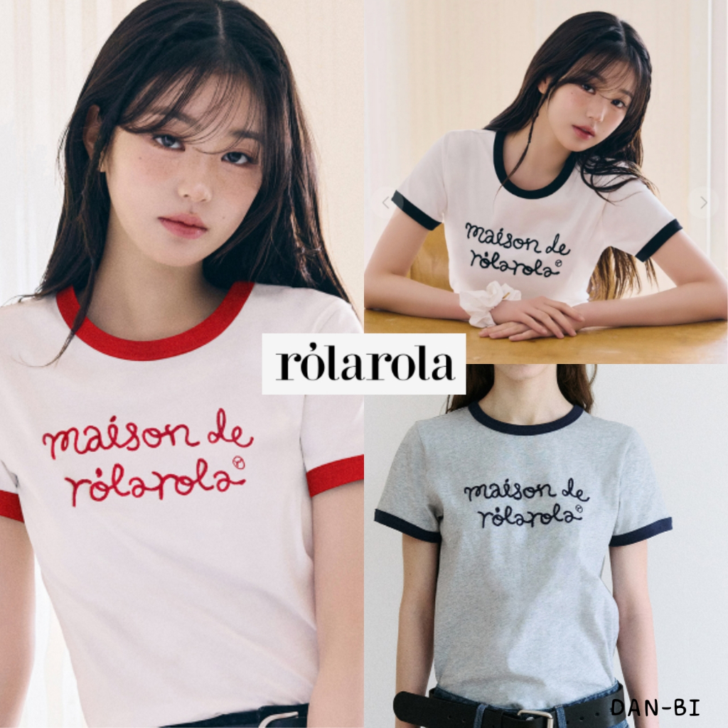 [ROLAROLA X IVE WONYOUNG] MAISON DE ROLA RINGER T-SHIRTS - 3 สี ...