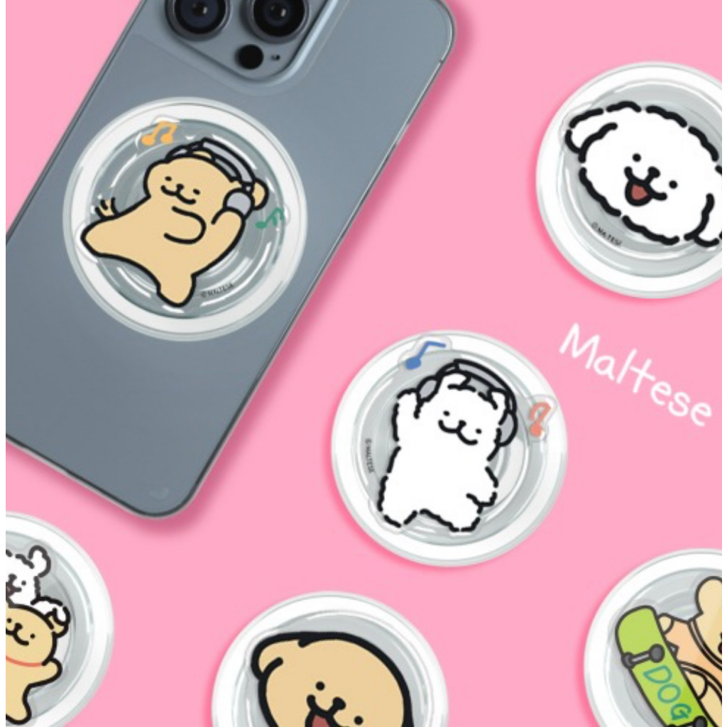 🇰🇷กริปอะคริลิกแม่เหล็กเกาหลี Tok Fall-Resistant Smart Tok ป้องกัน ...