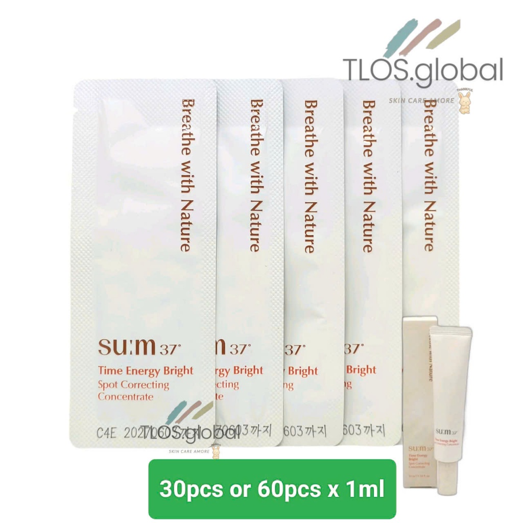 60 ชิ้นหรือ 120 ชิ้น * 1 มล. Sum37 Time Energy Bright Spot Correcting Concentrate Su:m37 ...