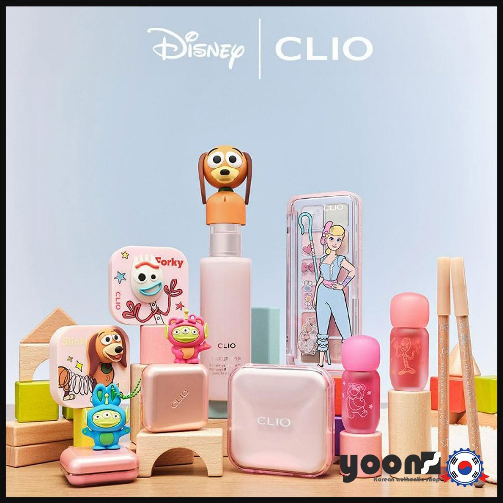 [CLIO X TOY STORY] Glow Cushion/Eye Palette/Blur Tint/Lip Pencil/Lip ...