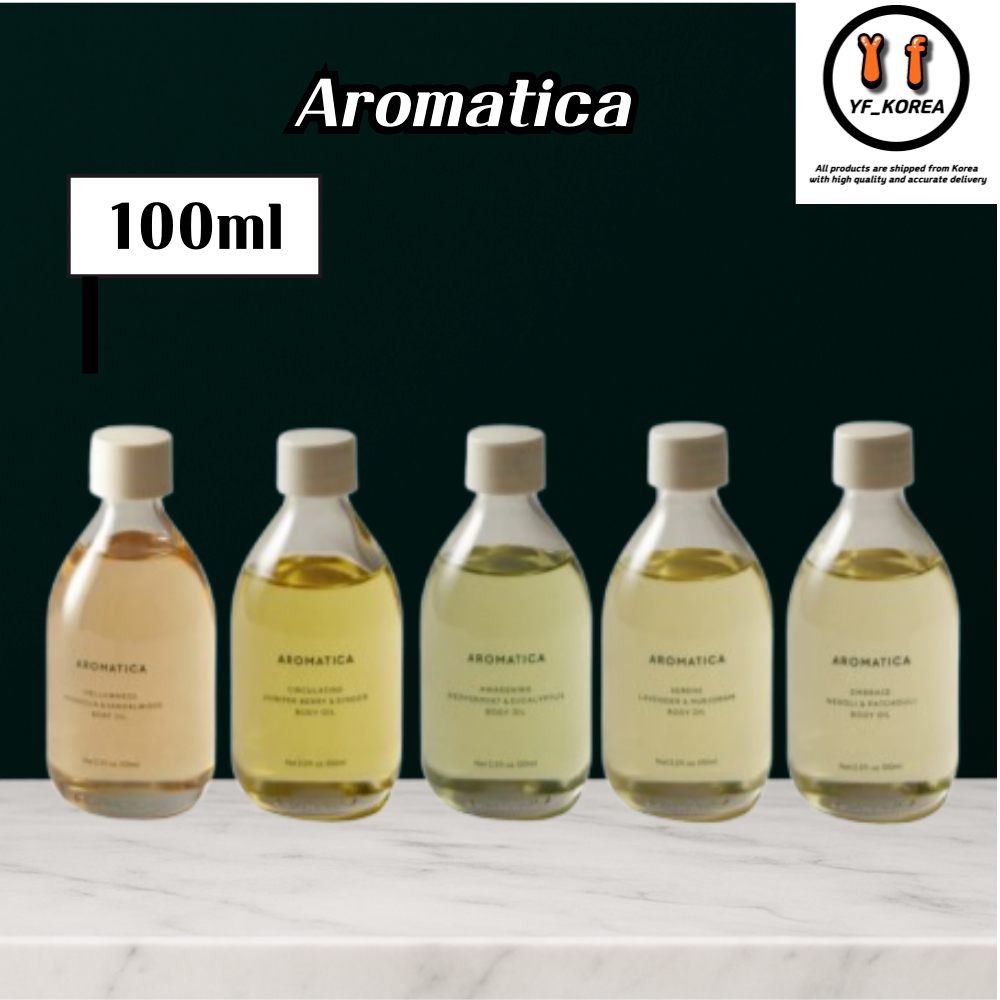 Aromatica Body Oil 100ML (เลือก 1 จาก 5 ประเภท) น้ํามันนวดดูแลร่างกาย ...