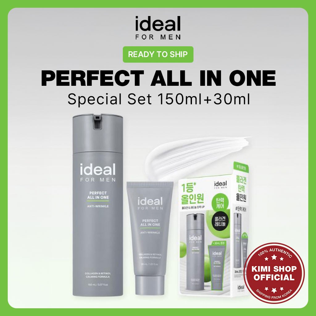 [IDEAL FOR MEN] Perfect All In One Milk Lotion 150+30ml | Shopee Thailand