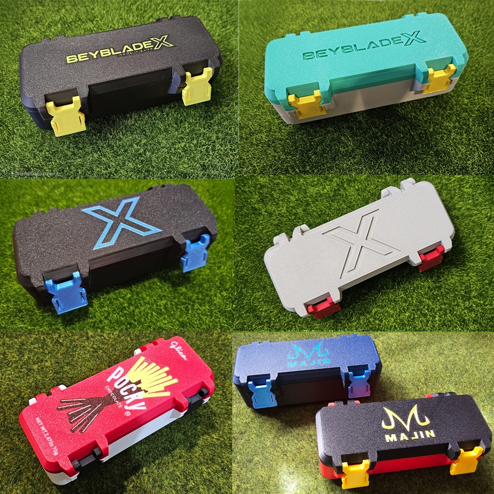 [ Beyblade X ] Custom Tournament 3-on-3 Deck Case - สีพิเศษ | Shopee ...
