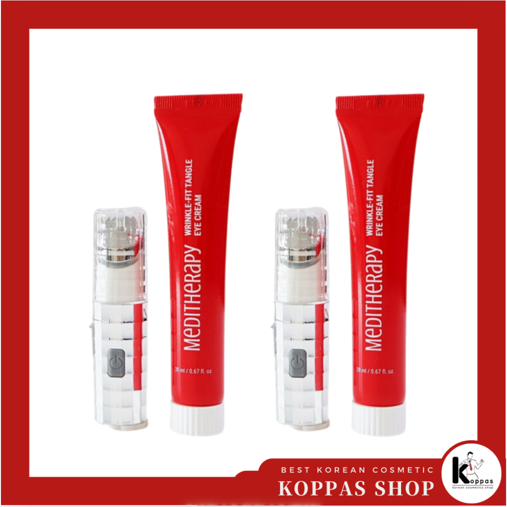 MEDITHERAPY Wrinkle-fit Tangle Eye Cream 20ml+20ml ครีมบำรุงรอบดวงตา ...