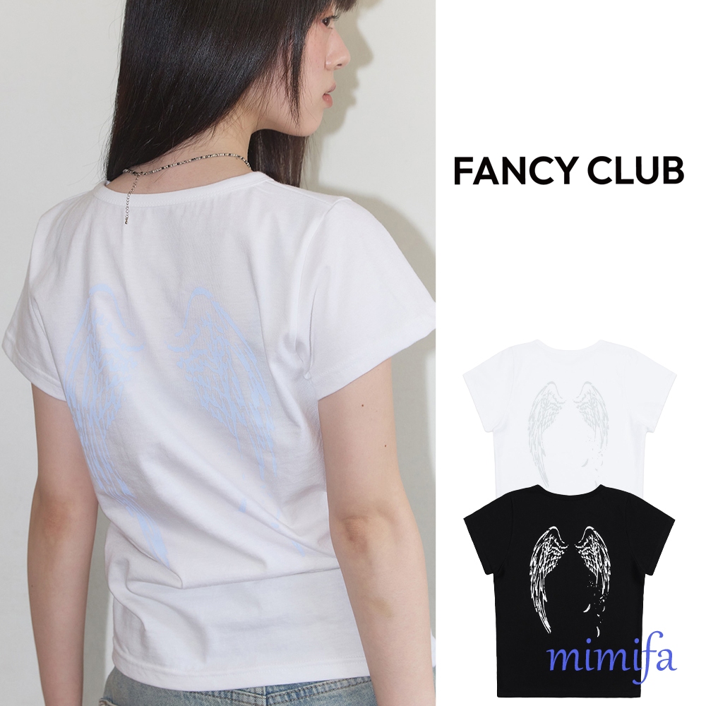 [FANCY CLUB] Rivers of Heaven Crop Tee Standard Fit | Shopee Thailand