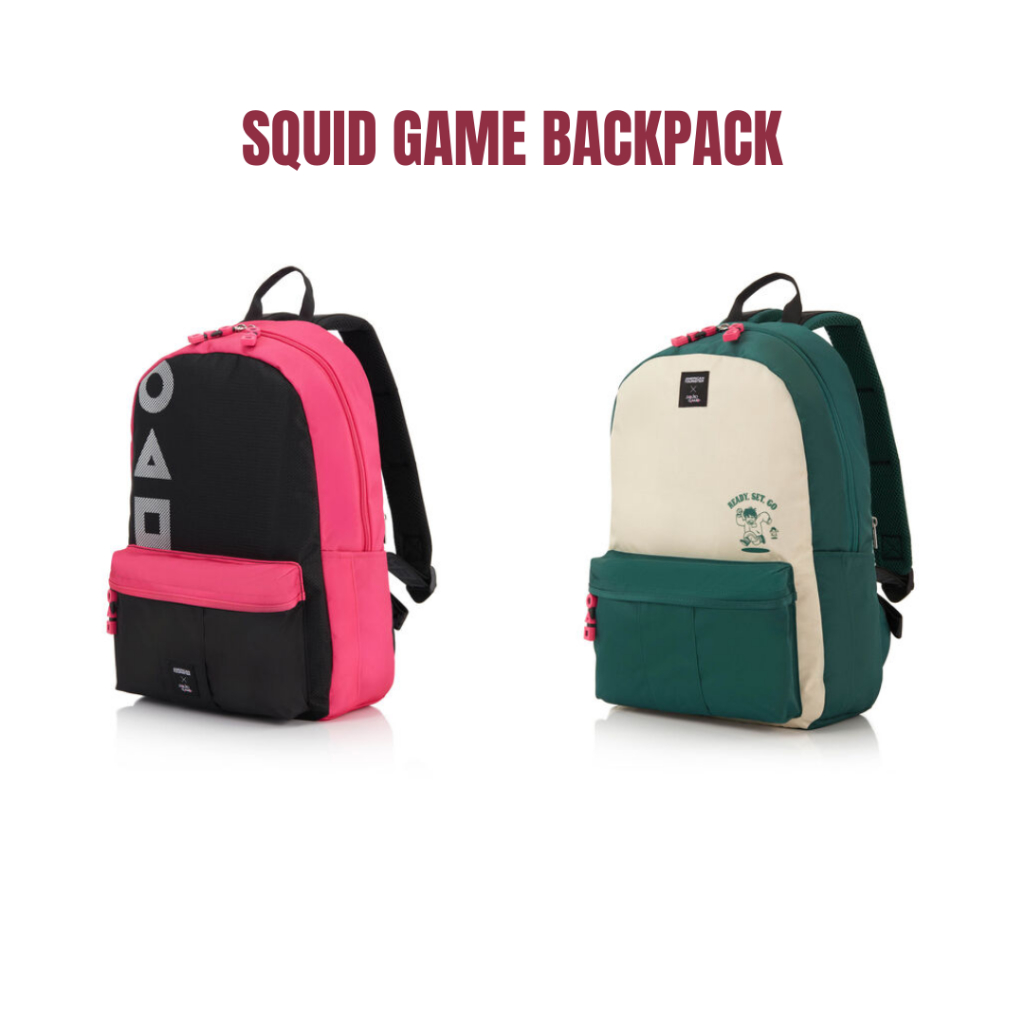 Tourister Squid Game Backpack – Limited Edition มีสไตล์และการทํางาน ...