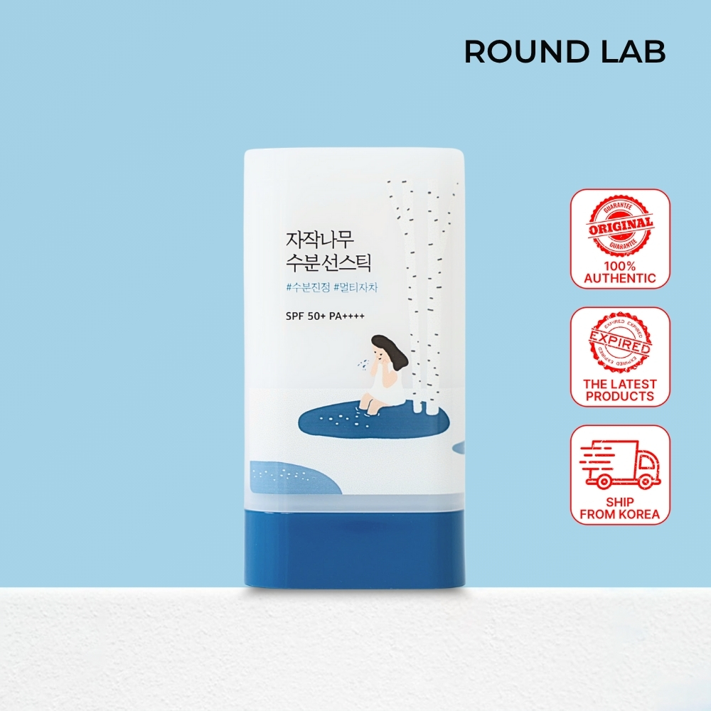 [1+1] Round LAB Birch Juice Moisturizing Sun Stick 19g SPF50+ PA ...